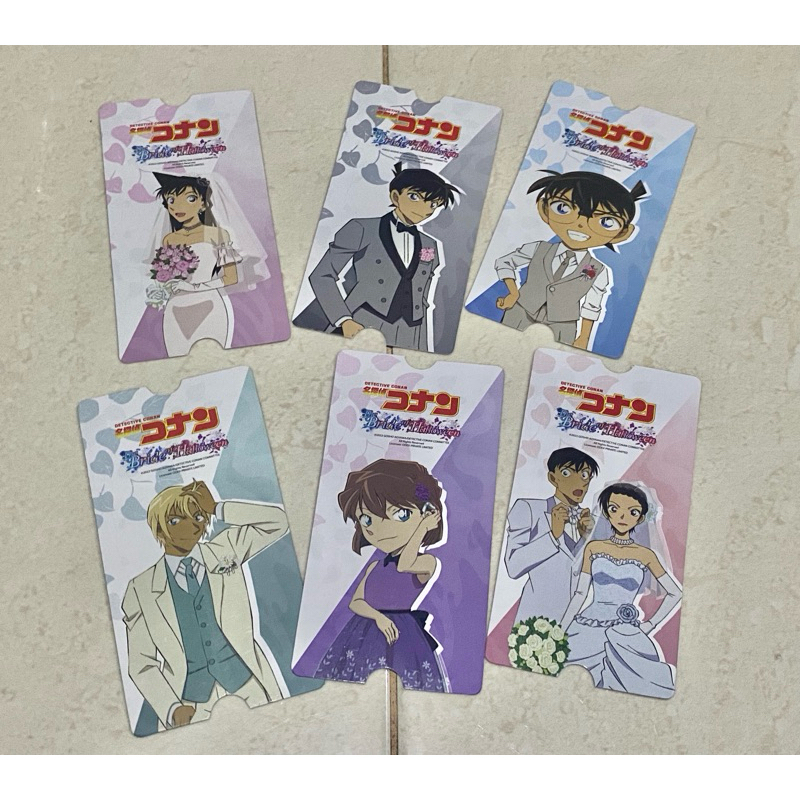 Jual Collectible Ticket Detective Conan The Bride Of Halloween, CGV ...
