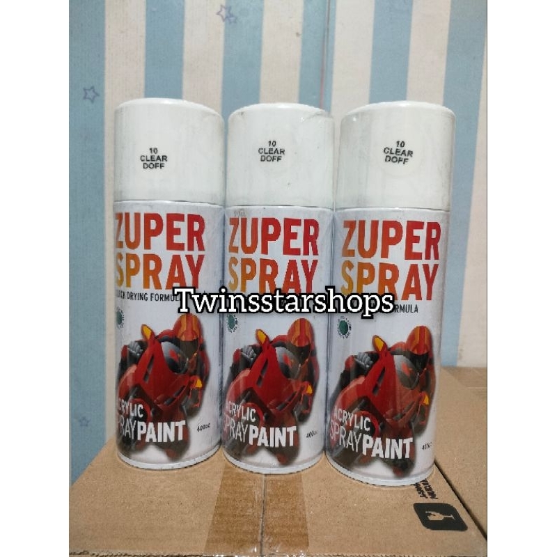 Jual Pilox Pilok Zuper Spray Paint Dull Black Metalic Hitam Metalik 1139 400cc Cat Semprot Zuper ...