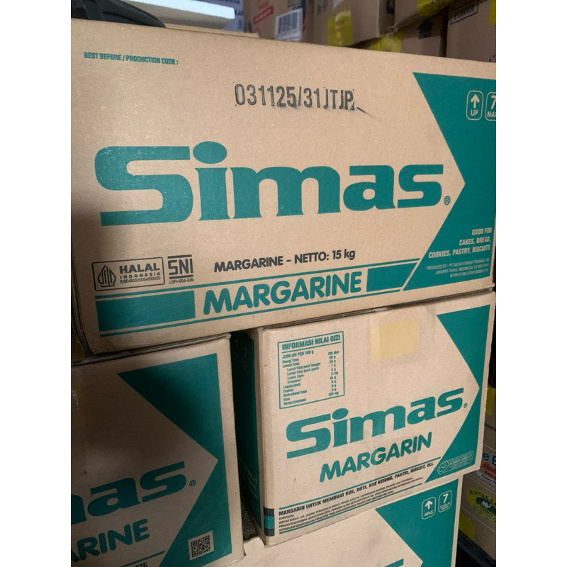 Jual SIMAS MARGARIN 15KG | Shopee Indonesia