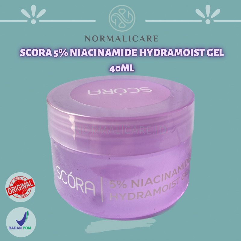Jual [ READY STOCK ] SCORA 5% Niacinamide Hydramoist Gel 40ml MURAH ORI 100% BISA COD | Pelembab ...