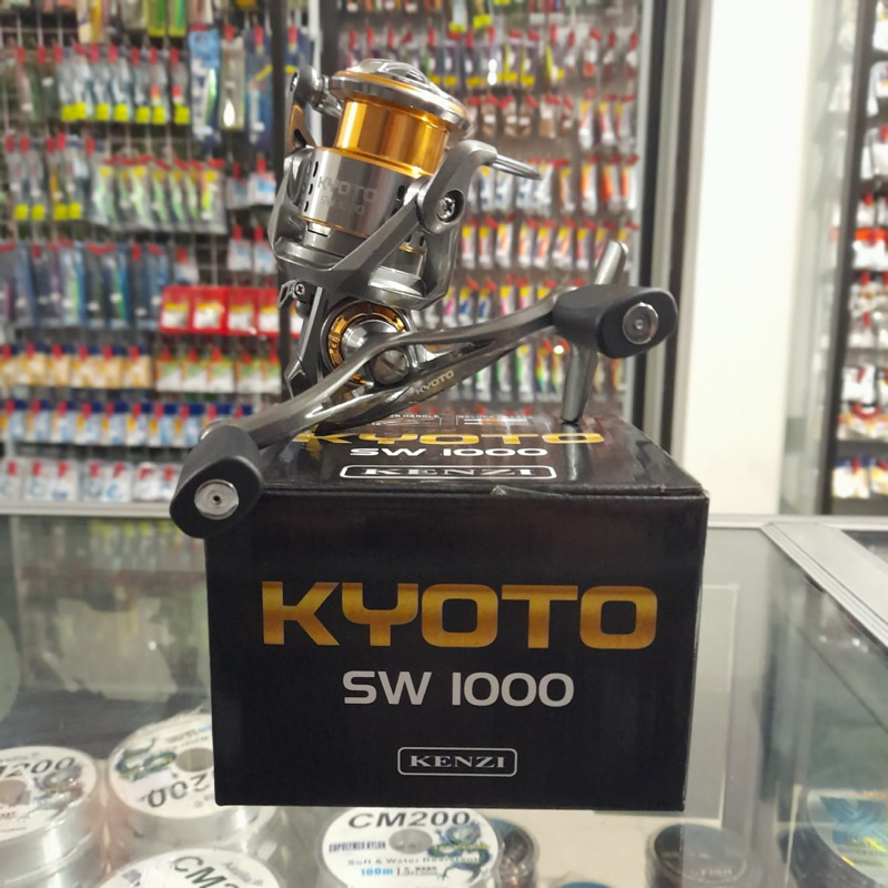 Jual Kenzi Kyoto SW 1000 Reel Pancing Double Handle Knob | Shopee Indonesia