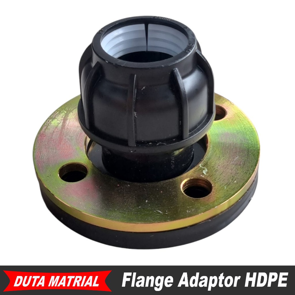 Jual HDPE Flange Adaptor Compression 50 mm x 1,5 inch Sambungan Pipa PE ...
