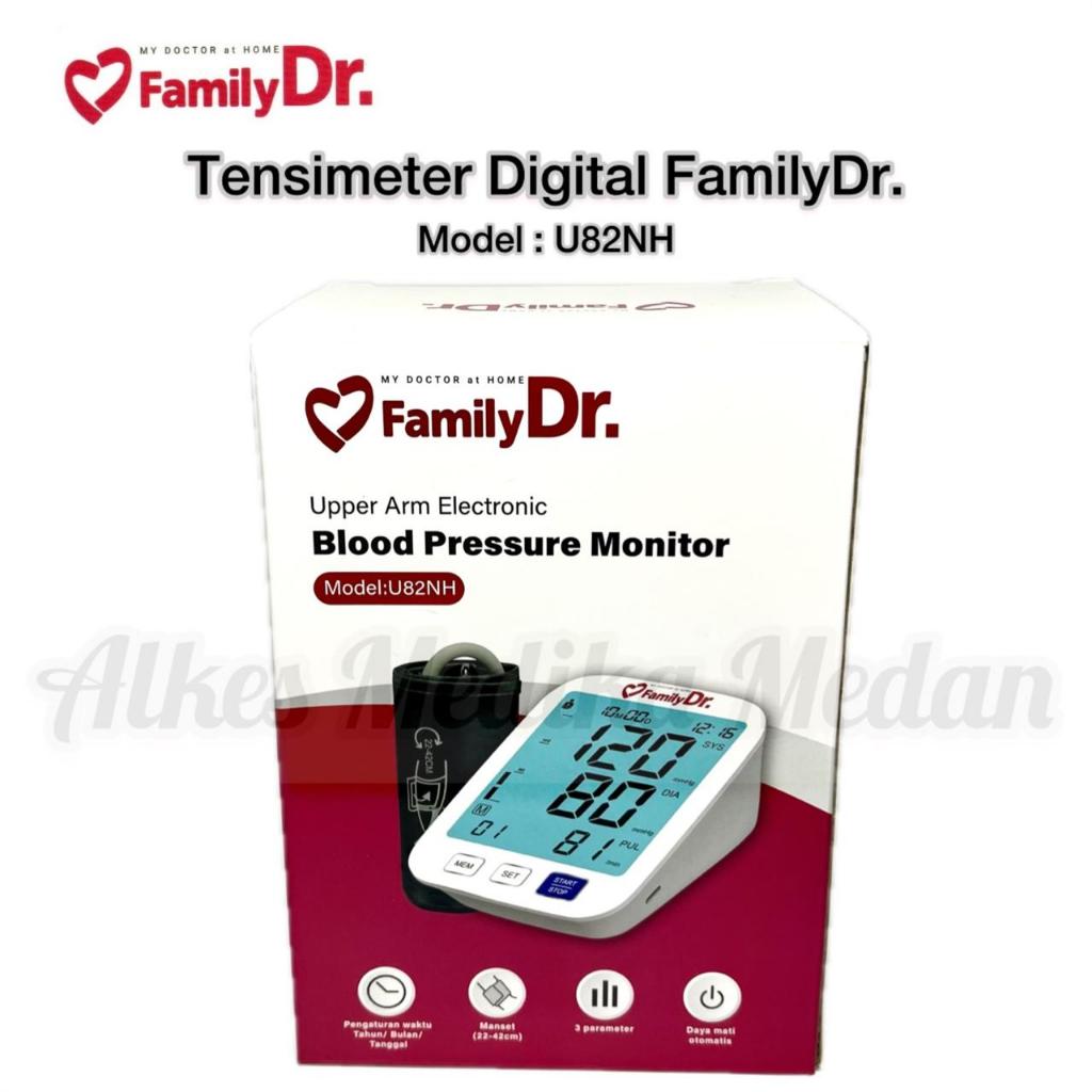 Jual TENSIMETER DIGITAL FAMILY DR KOREA (MODEL : U82NH) / UPPER ARM ...