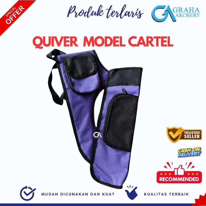 Jual QUIVER ANAK PANAH MODEL CARTEL | Shopee Indonesia