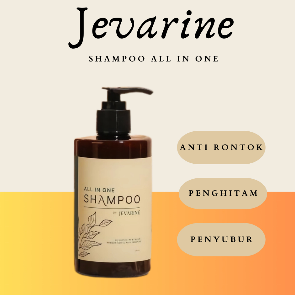 Jual Jevarine All In One Shampoo Shampo Rambut Rontok Original | Shopee Indonesia