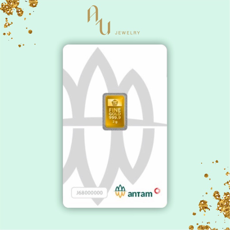 Jual Logam Mulia Emas Antam 2 gram Certieye / 2 gr Antam Retro | Shopee ...