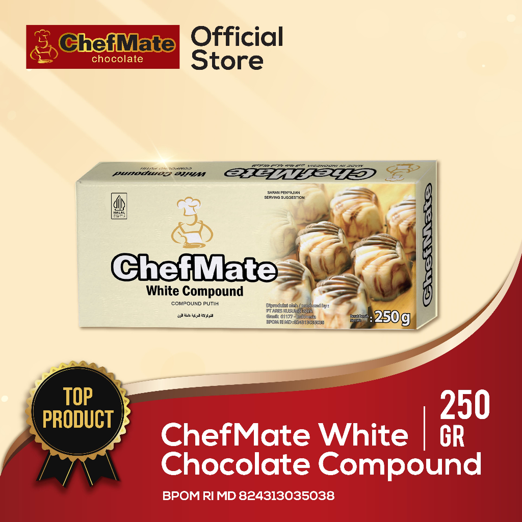 Jual CHEFMATE BLOK WHITE 250 GR READY STOCK | Shopee Indonesia