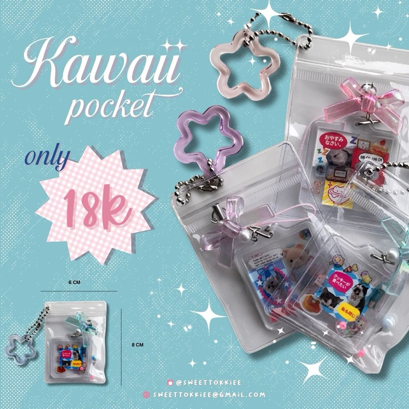 Jual kawaii pocket / keychain / beaded | Shopee Indonesia