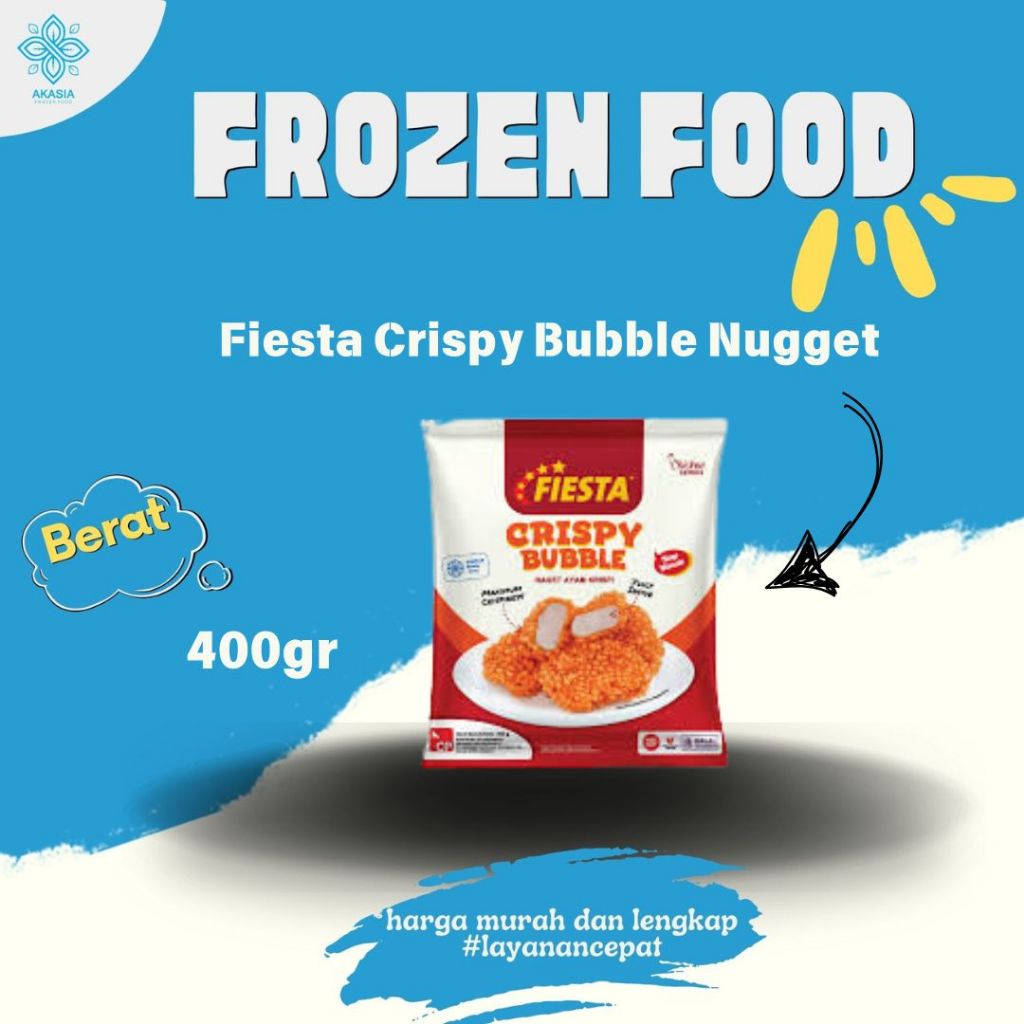 Jual Fiesta Crispy Bubble Nugget 400gr | Shopee Indonesia