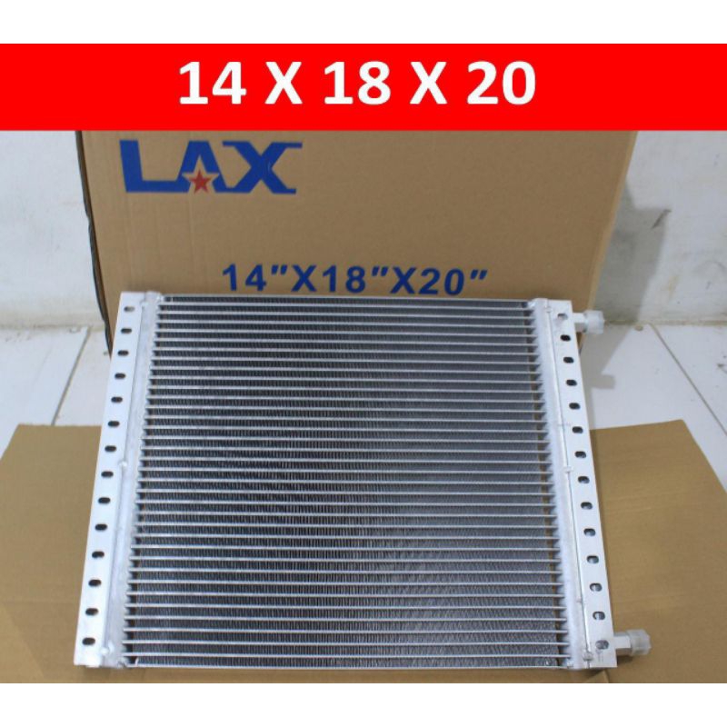 Jual condensor Kondensor 14X18X20 R134 + drier silica dan tanpa drier ...