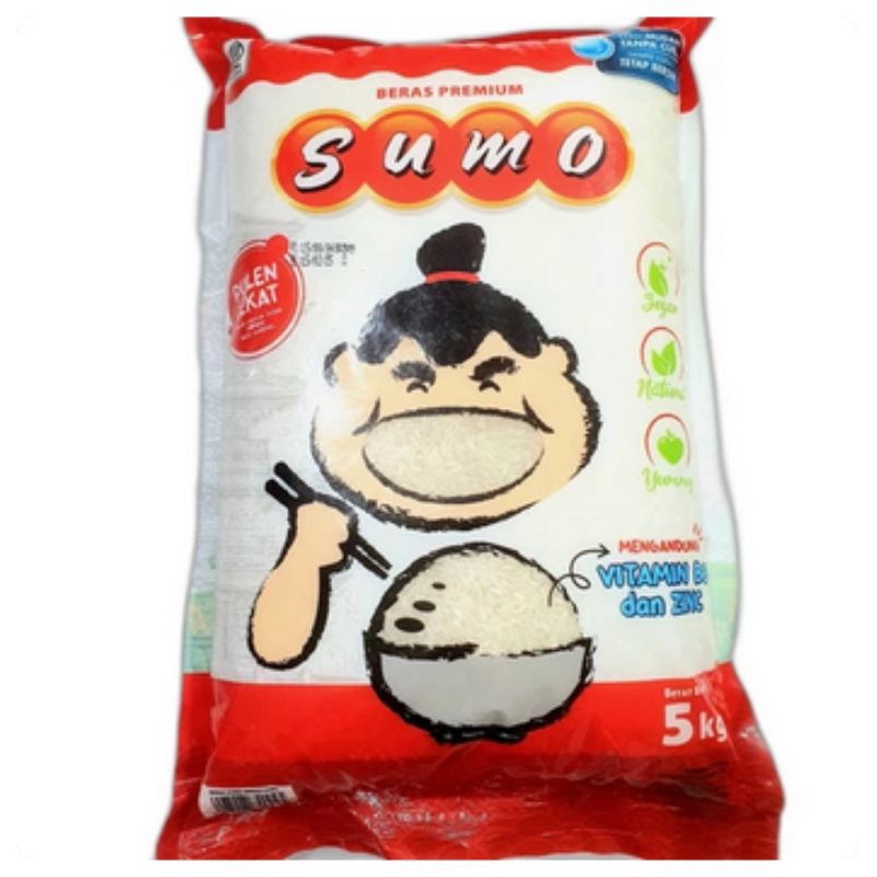 Jual Sumo Kemasan Merah [5Kg][10Kg][20Kg] - Beras Pulen Kualitas Premium | Shopee Indonesia