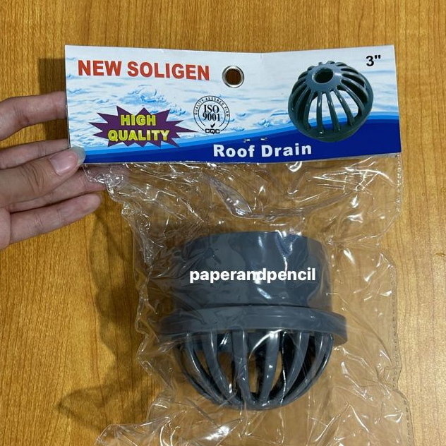 Jual Roof Drain Soligen 3 Inch ORIGINAL / Saringan Talang Air PVC MURAH ...