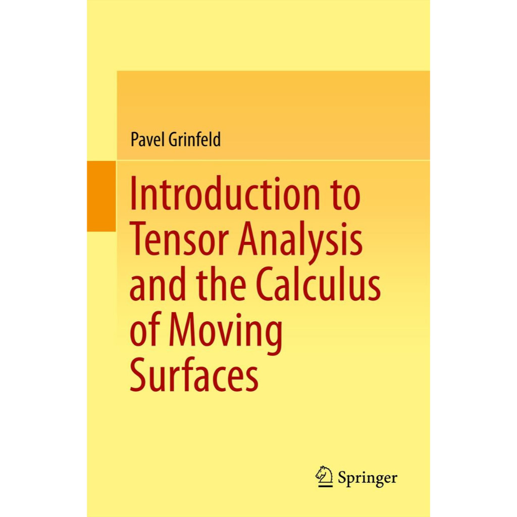 Jual Introduction to Tensor Analysis and the Calculus of Moving Surfaces | Shopee Indonesia