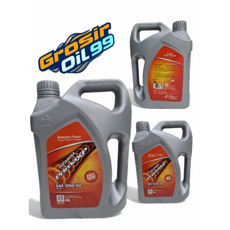 Jual Oli Prima XP Galon 4Liter sae 20w-50 | Shopee Indonesia