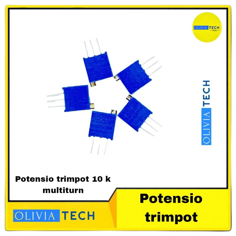Jual Potensio trimpot 10 k multiturn | Shopee Indonesia