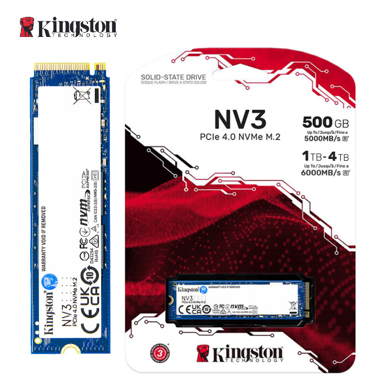 Jual SSD KINGSTON NV3 500GB 1TB 2TB 4TB NVME 500 GB 1 TB 2 TB 4 TB M.2 ...