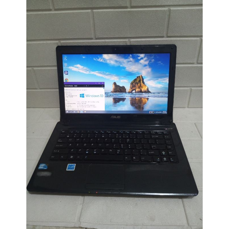 Jual Asus A42 Core i3 - 2.4 Ghz DDR Ram 4GB HDD 320GB 14" Baterai 1.5 ...