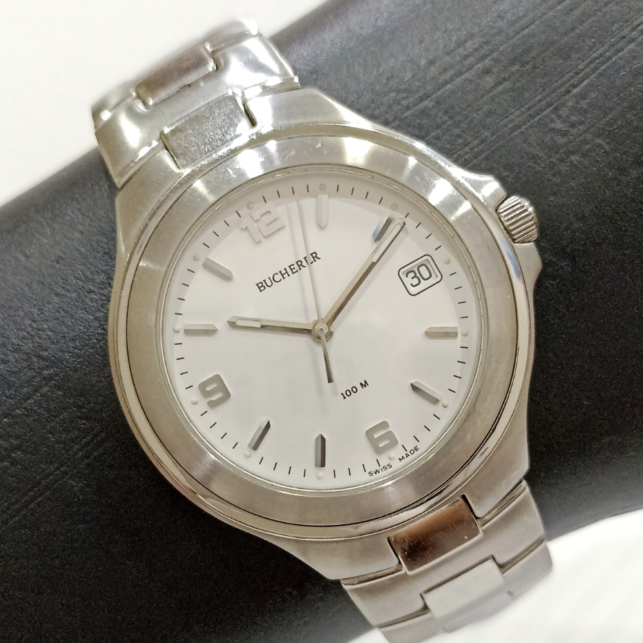 Jual Bucherer Swiss Q Classic Quartz Watch Jam Tangan Vintage Klasik ...