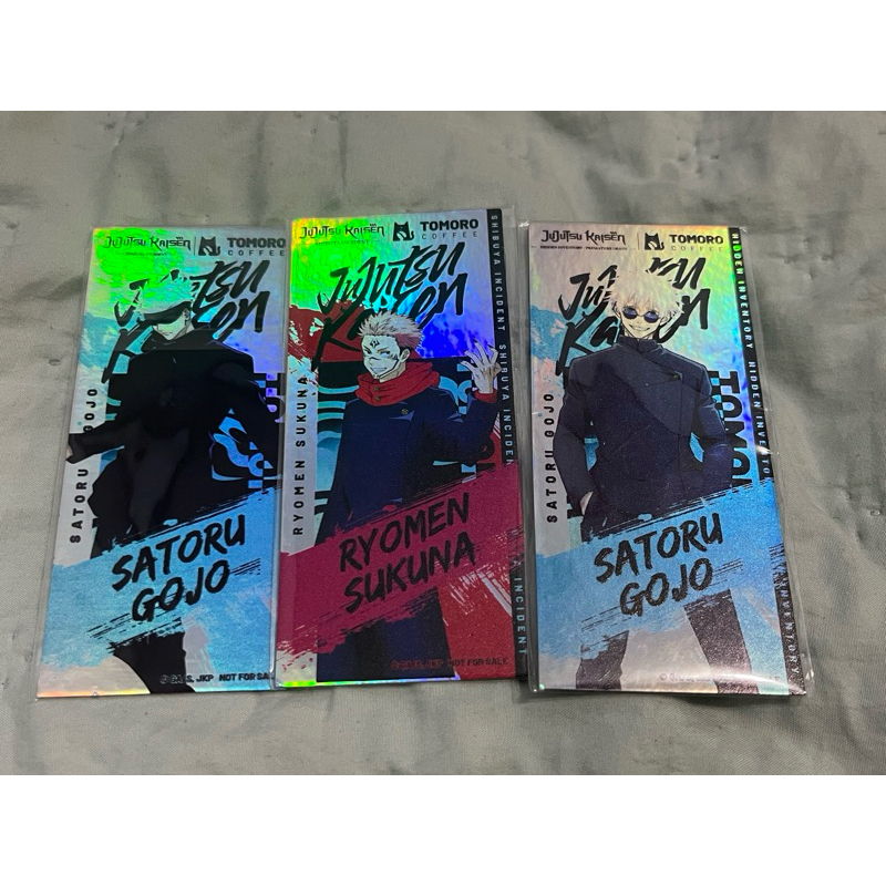 Jual LAST STOCK, Pilih / Request Character Card Jujutsu Kaisen JJK x ...