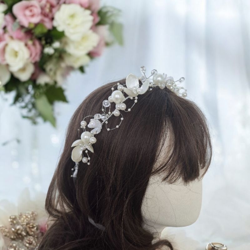 Jual Bando mutiara Princes/Bando Pearl bunga/Bando wanita/Bando lucu ...