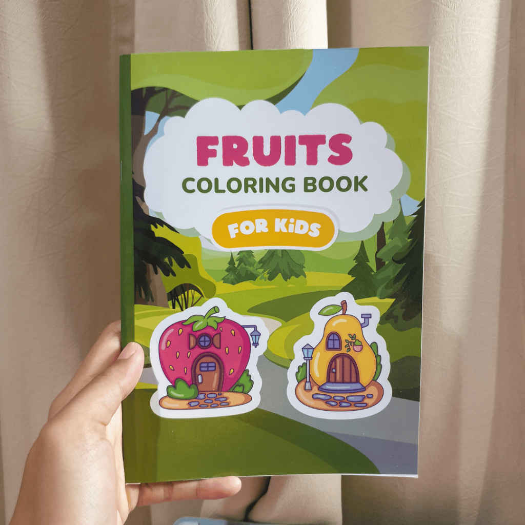 Jual BUKU MEWARNAI UNTUK ANAK TEMA BUAH-BUAHAN | COLORING BOOK FOR KIDS ...