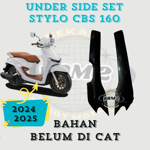 Jual Cover Under Side Sirip Bawah SEPASANG Stylo 160 K3V 2024 2025 ...