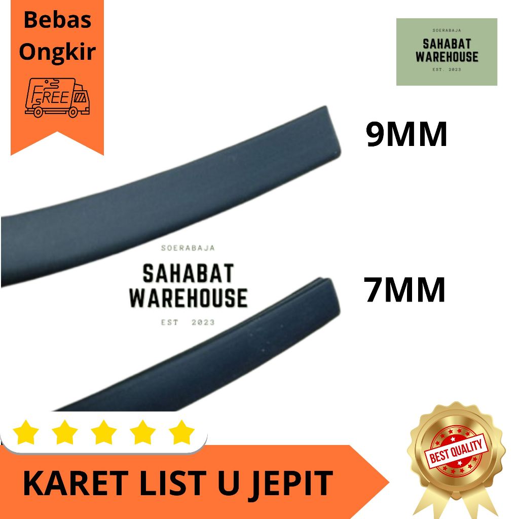 Jual Karet Lis List Kaca / Plat / Vespa / Panel U Jepit | Shopee Indonesia