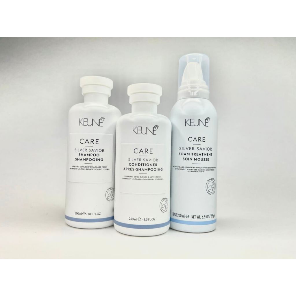 Jual KEUNE CARE SILVER SAVIOR SHAMPOO/CONDI/FOAM TREATMENT | Shopee ...