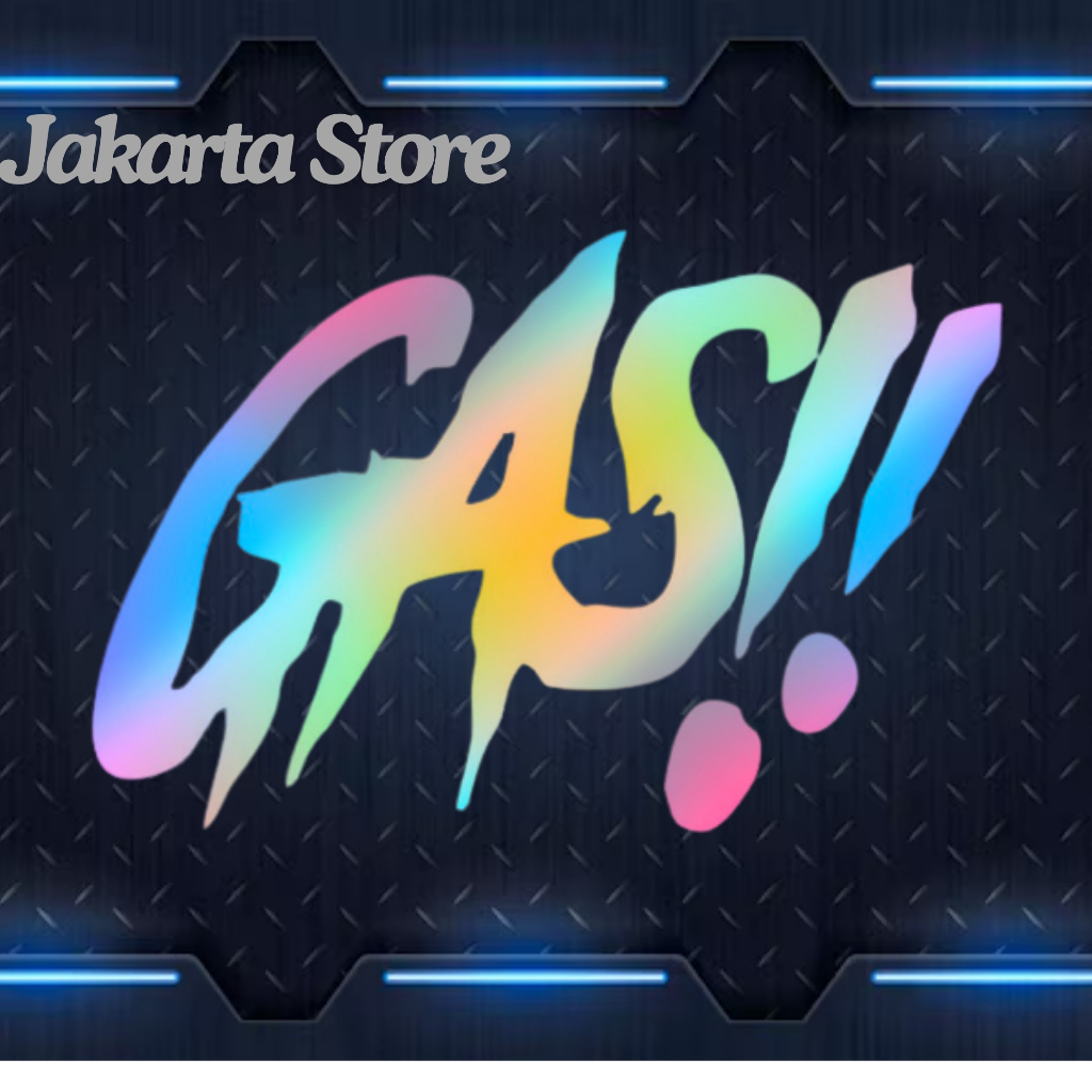 Jual Stiker Sticker Cutting GAS!! Logo GAS Stiker Potong Sticker ...