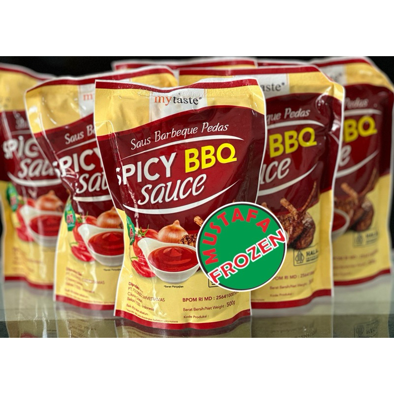 Jual My Taste Spicy BBQ Level 3 saos 500gr | Shopee Indonesia