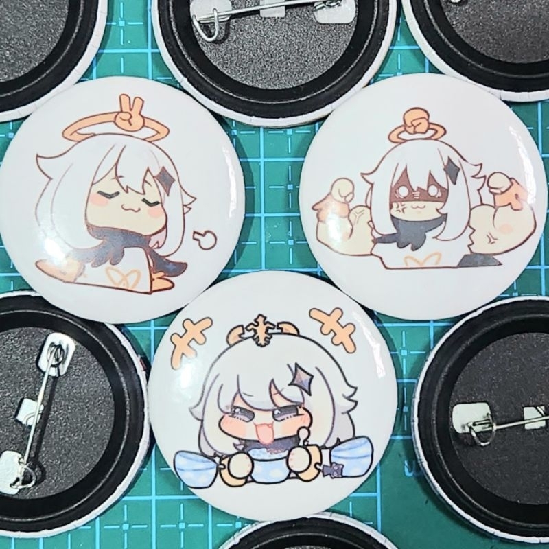 Jual [Paimon] Genshin Impact - Pin Up Button / Pin Press Peniti ...