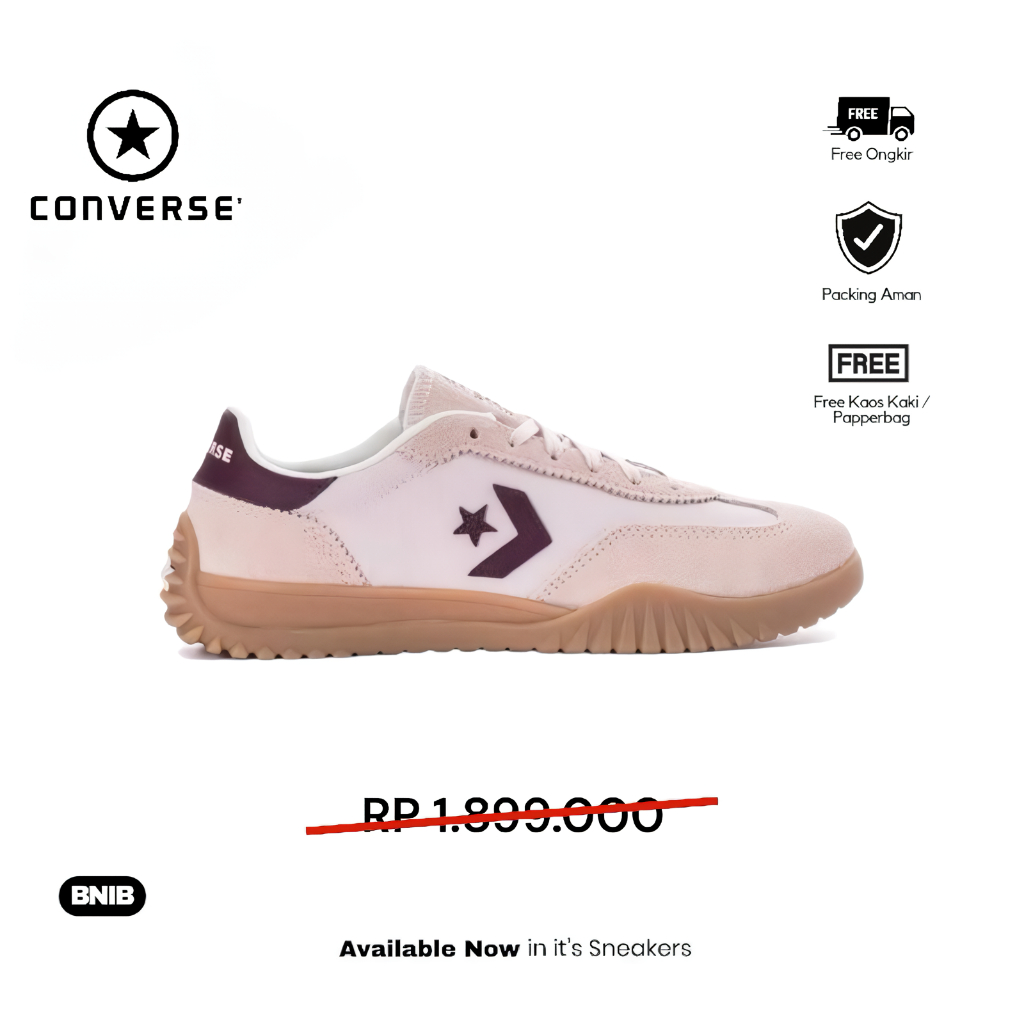 Jual Sepatu Converse Run Star Trainer - Blush Hush Pink Orchid | Shopee ...