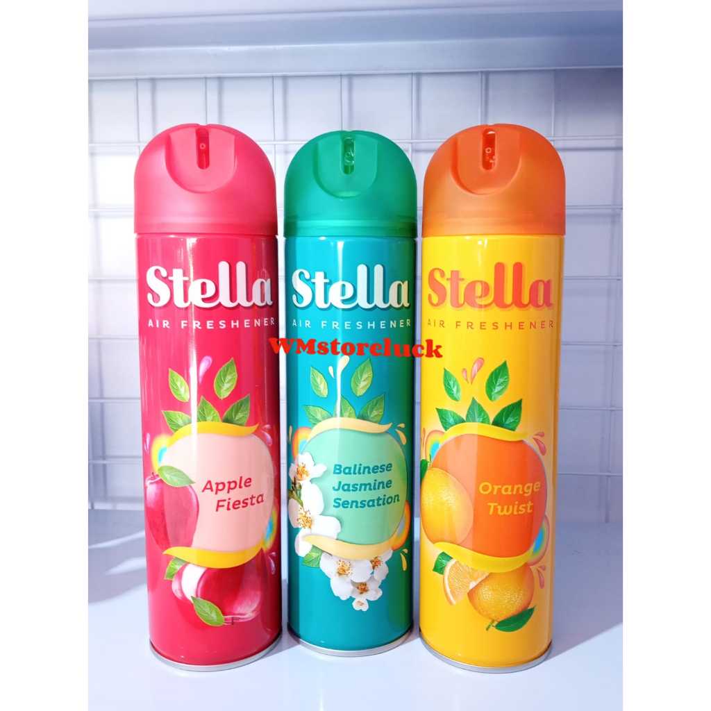 Jual STELLA BOTOL AIR FRESHENER SPRAY 400ML/pengharum ruangan aerosol ...