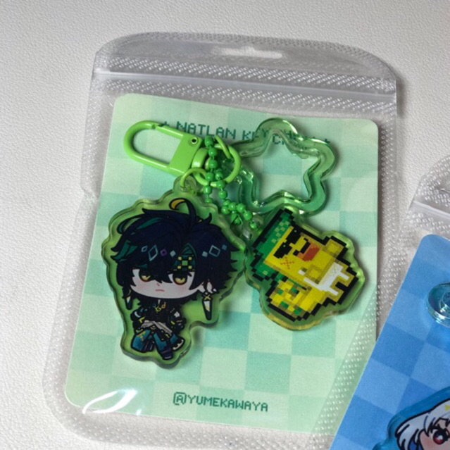 Jual Genshin Impact - Kinich Mualani Kachina Mavuika Keychain | Shopee ...