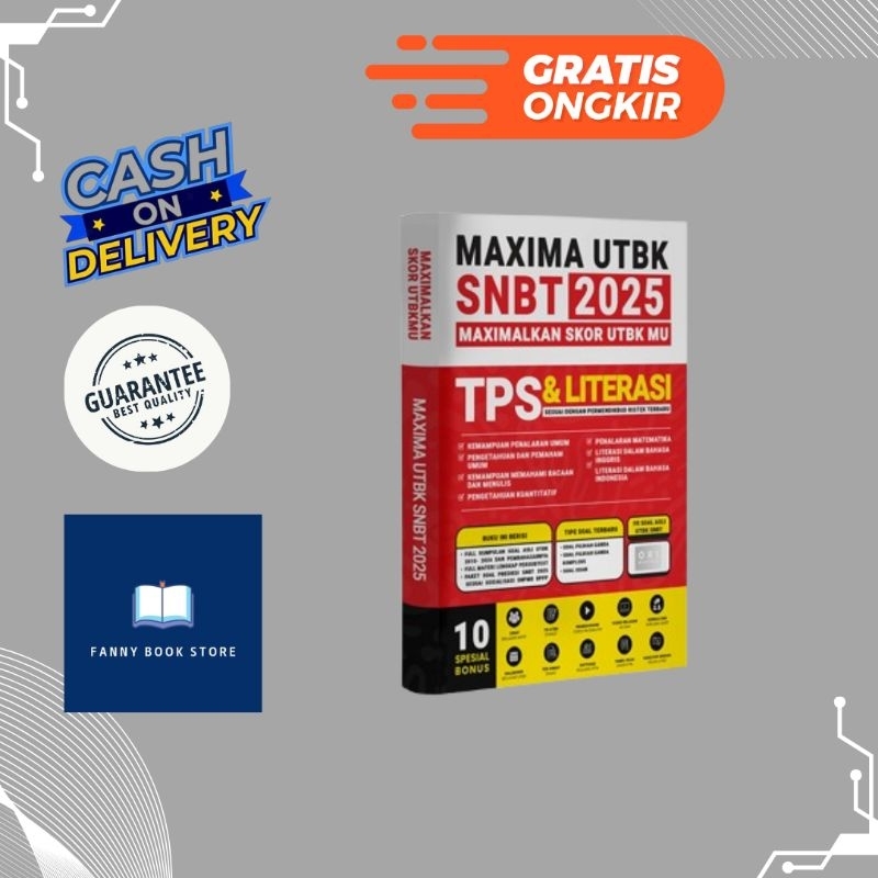 Jual Buku UTBK SNBT 2025 - Maxima UTBK SNBT 2025 | Shopee Indonesia