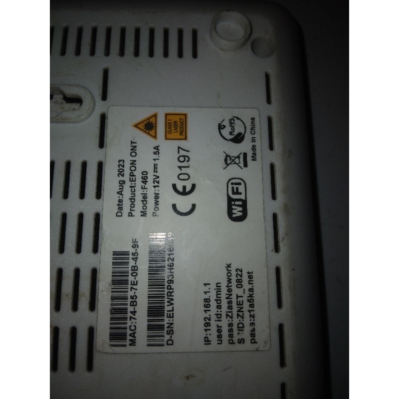 Jual epon ont model f460 port biru | Shopee Indonesia