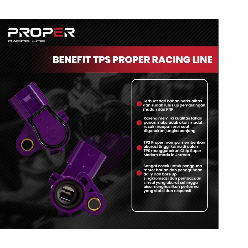 Jual SENSOR TPS PROPER RACING LINE THROTTLE POSITION SENSOR YAMAHA XMAX ...