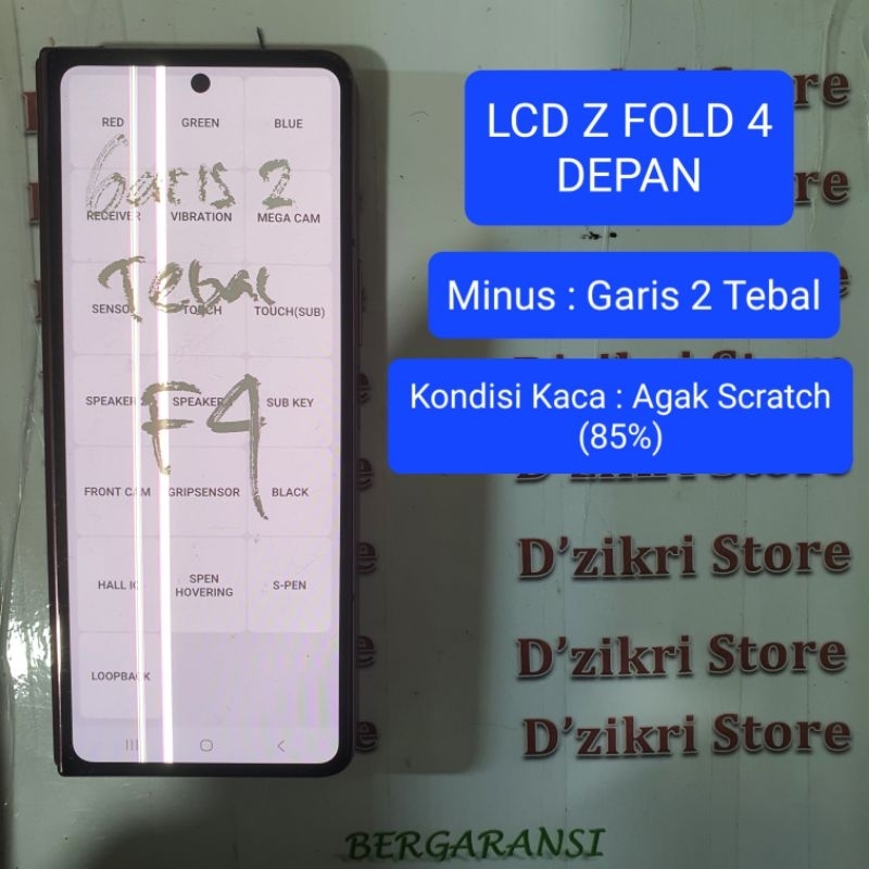 Jual LCD DEPAN SAMSUNG Z FOLD 4 ORIGINAL MINUS | Shopee Indonesia
