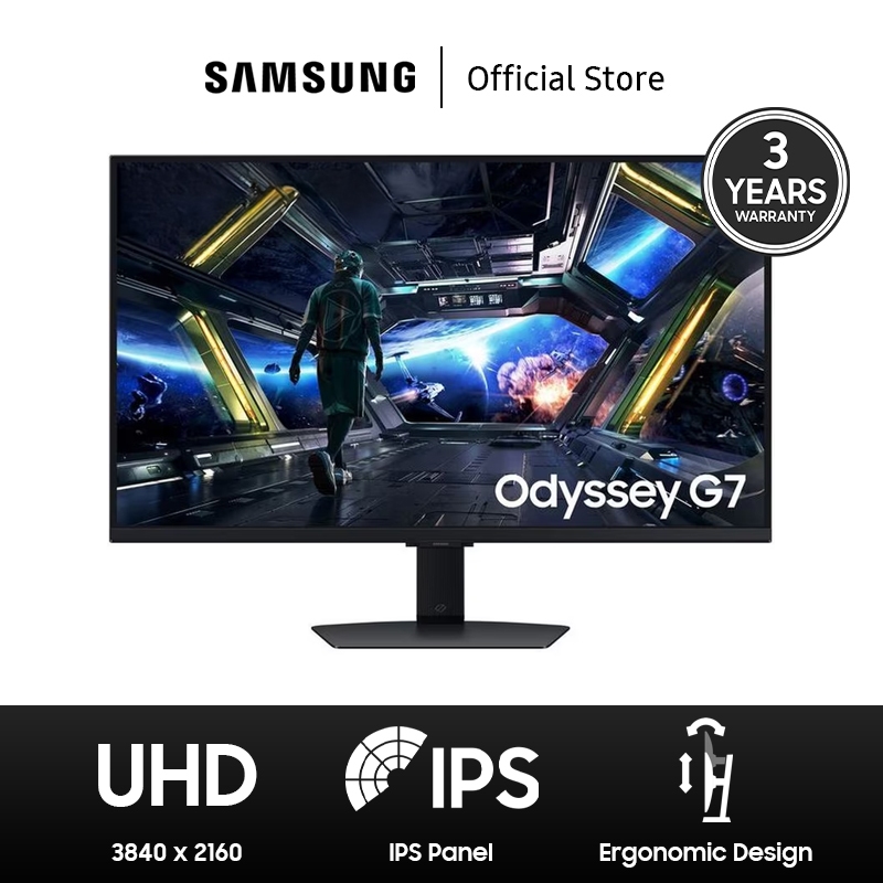 Jual Samsung Gaming Monitor OD G7 27"G70D 4K IPS 144Hz GSync HDR Smart - LS27DG702EEXXD | Shopee ...