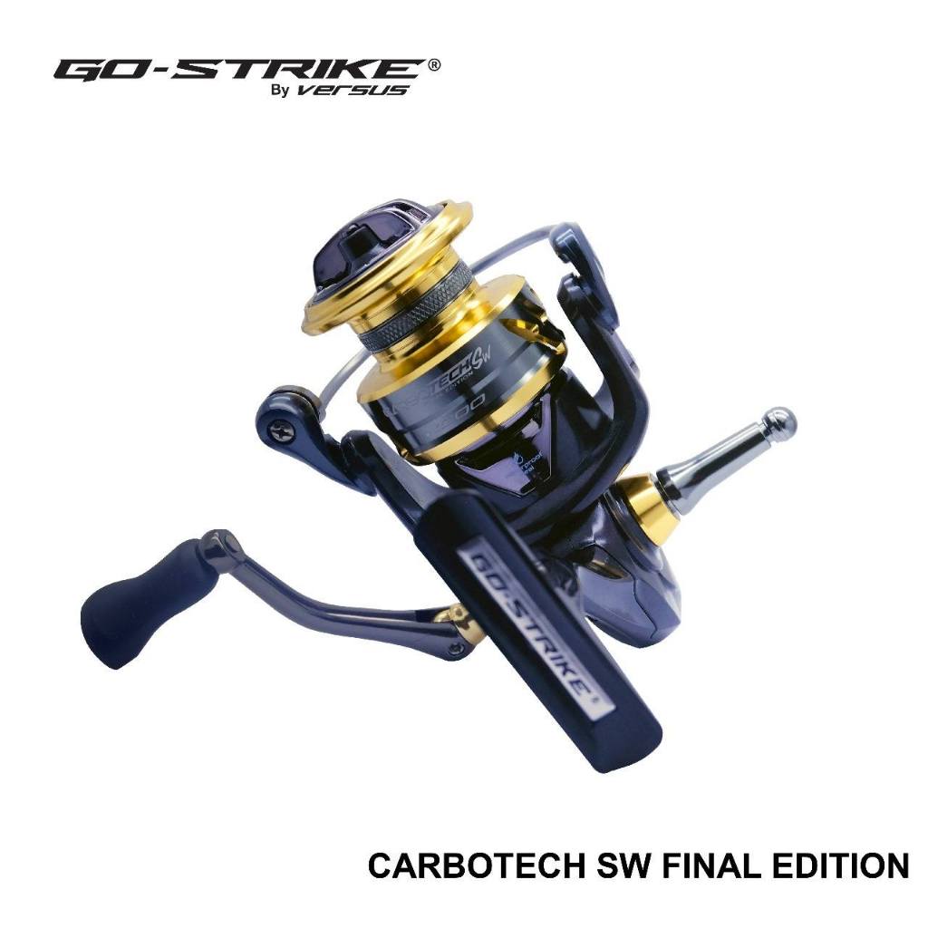 Jual Reel SPINNING VERSUS GO-STRIKE CARBOTECH SW FINAL EDITION | Shopee ...