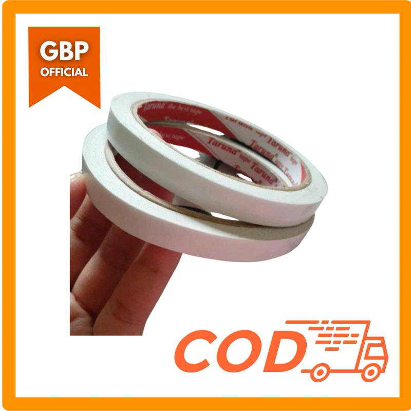 Jual Double Tape Kertas Double Tip 10 mm c 11 mm Satuan | Shopee Indonesia