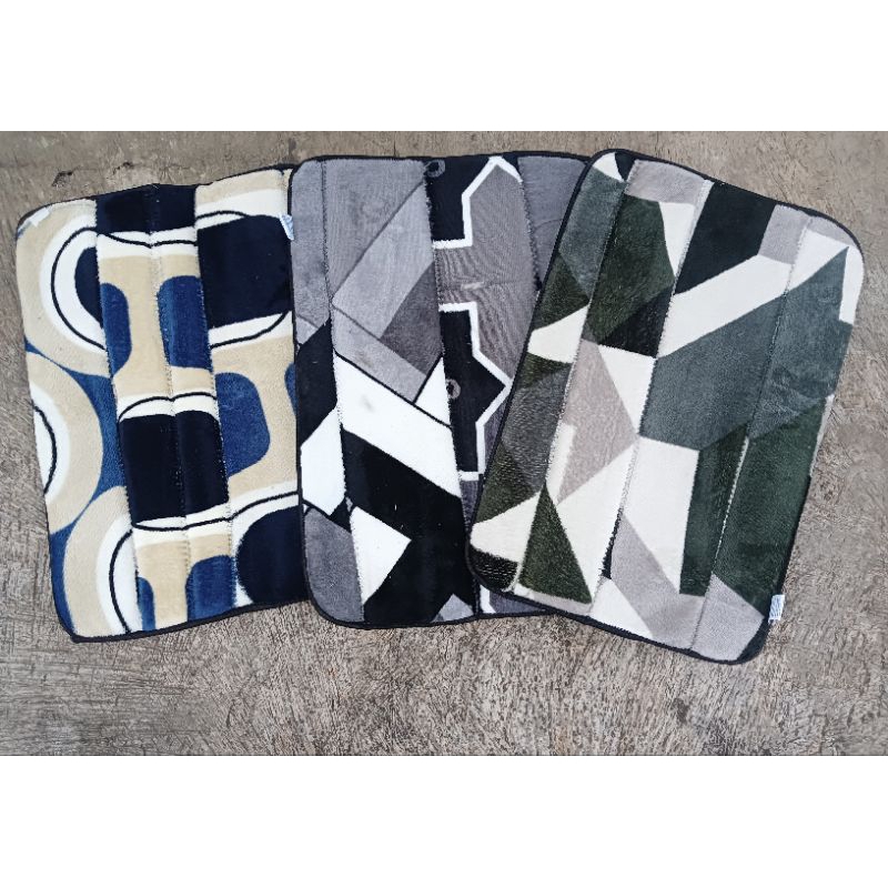 Jual keset Malaysia Tebal Motif Sambung Anti Slip Motif Sultan UK 40X60 ...