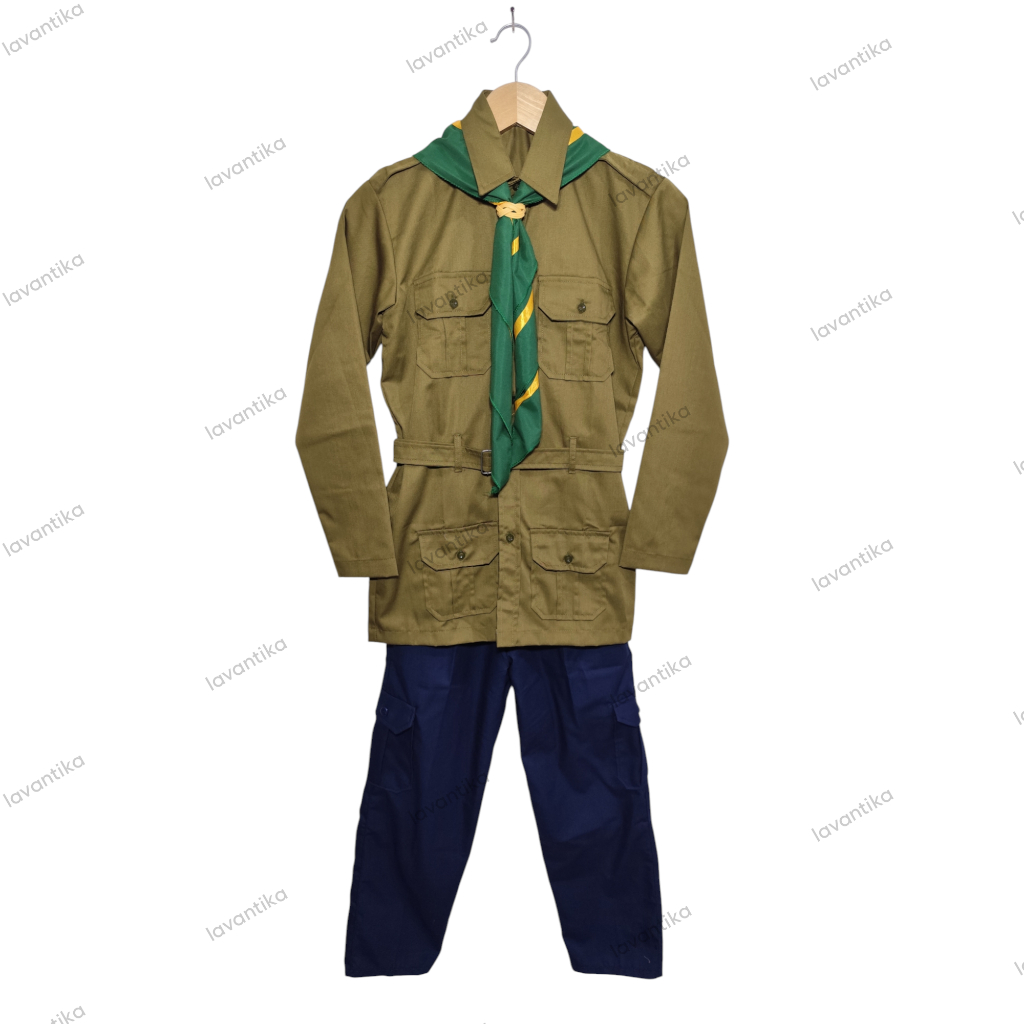 Jual Lavantika Setelan Seragam HW Muhammadiyah Putri SD Polos Baju ...