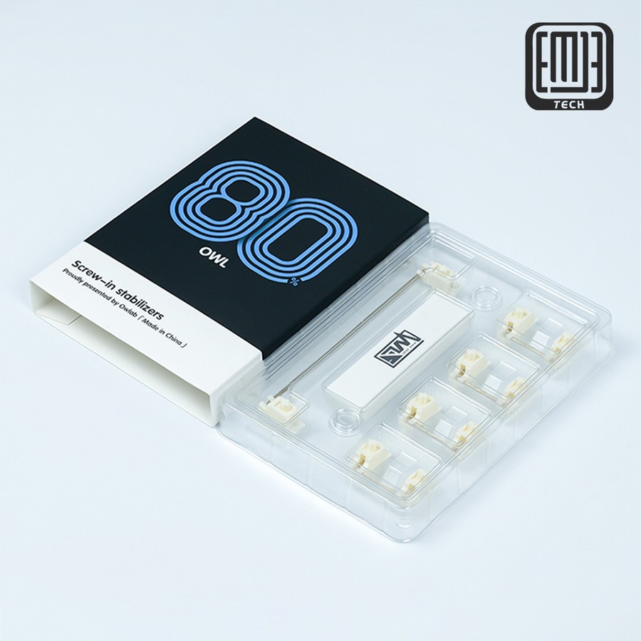 Jual Owlab V3 Owlstabs Screw-in Stabilizer Set POM Mechanical Keyboard ...