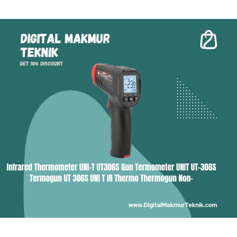 Jual Infrared Thermometer UNI-T UT306S Gun Termometer UNIT UT-306S Termogun UT 306S UNI T IR ...