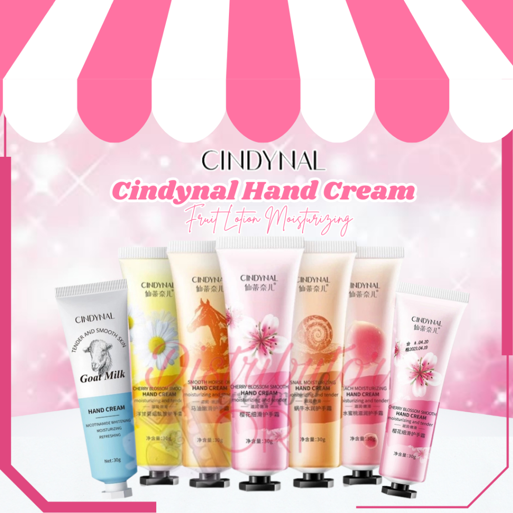 Jual BPOM Cindynal Hand Cream/Lotion Tangan Keriput 30gr - Fruit Lotion ...