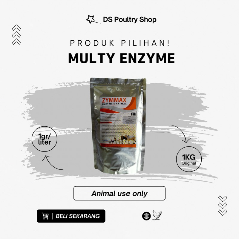 Jual Multi enzim enzyme pemecah serat kasar pakan | Shopee Indonesia