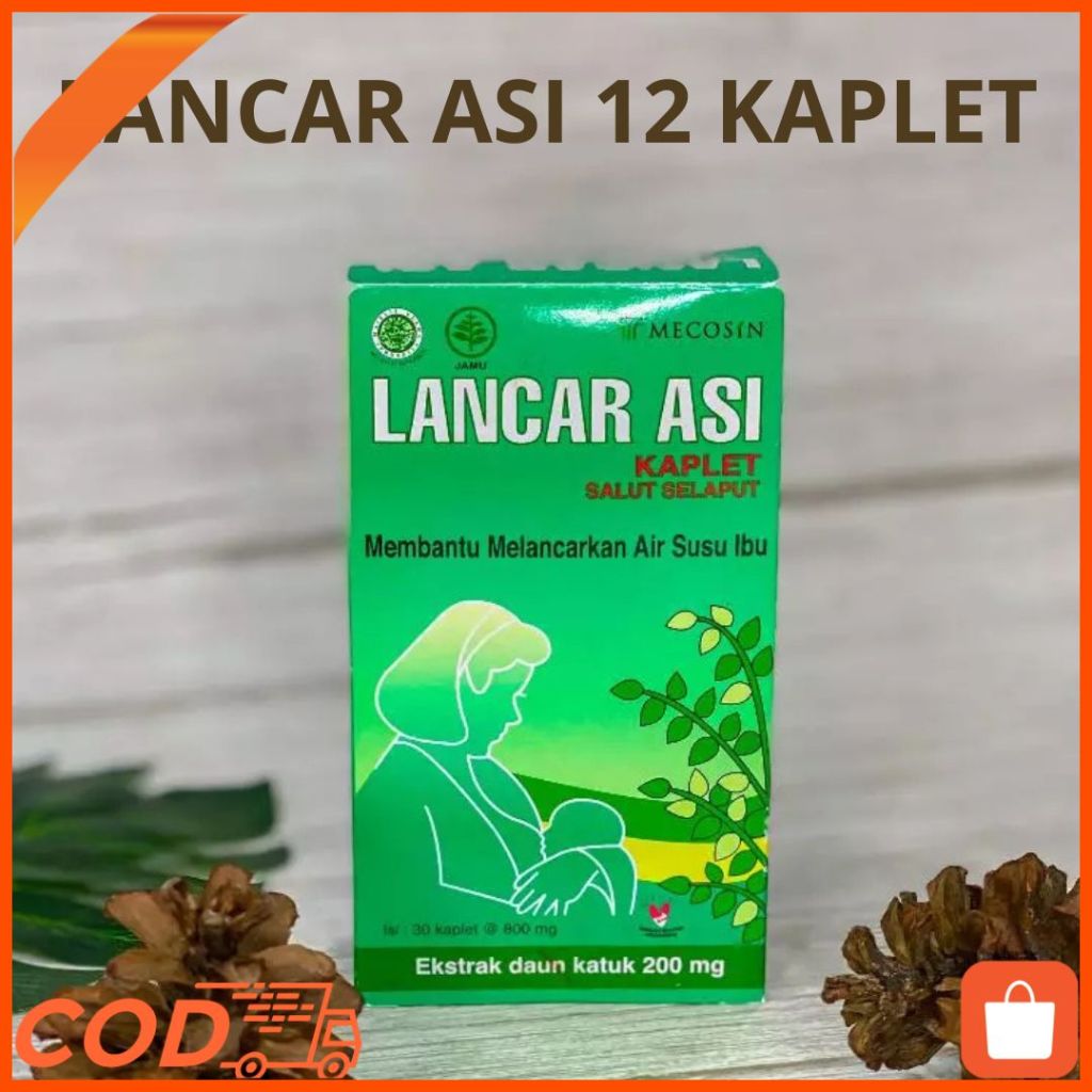 Jual Lancar Asi Ekstrak Daun Katuk Kaplet Salut Selaput, Lancar asi Daun Katuk , Lancar Asi Plus ...