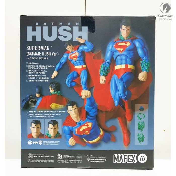 Jual Medicom Toy Mafex No 117 Superman Batman Hush Version DC Universe ...