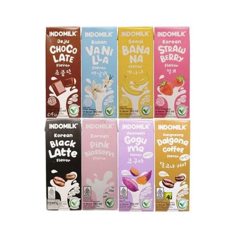 Jual Indomilk Rasa Chocolate UHT 180ml x 5pcs | Shopee Indonesia